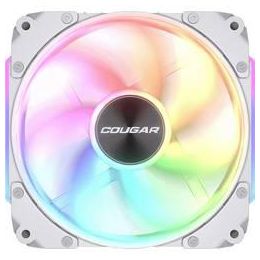 Cougar CF-ARW12HW-RGB PC-Geh&auml;use-L&uuml;fter Wei&szlig; (B x H x T) 120 x 120 x 28 mm