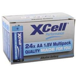 XCell Mignon (AA)-Batterie Alkali-Mangan 1.5 V 24 St.