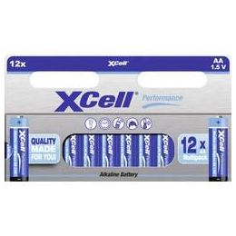 XCell Mignon (AA)-Batterie Alkali-Mangan 1.5 V 12 St.