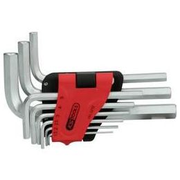 KS Tools 151.3212 Innen-Sechskant Winkelschraubendreher-Set 1.5 mm, 2 mm, 2.5 mm, 3 mm, 4 mm, 5 mm, 6 mm, 8 mm, 10 mm 9teilig