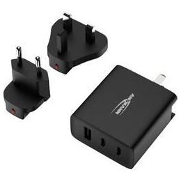 Ansmann USB-Ladeger&auml;t Travel Charger TC315 / 3 A / 15,5 W / 3 Port USB Ladeger&auml;t 15.5 W USB-A Buchse Smart IC Schwarz Innenbereich