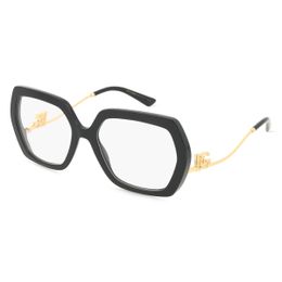 Dolce & Gabbana Dolce&Gabbana 0DG3390B Brille Damen | Fassung: Vollrand, Quadratisch, Schwarz