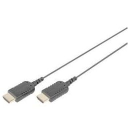 Digitus HDMI Anschlusskabel HDMI-A Stecker 2 m Schwarz, Gold DB-330120-020-S 4K UHD, doppelt geschirmt, Flexibel, Geschirmt, hochflexibel, mit
