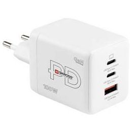 Skross Power Charger Combo+ 100W EU USB Ladeger&auml;t 100 W 2x USB-C&reg;, 1x USB-A USB PD Wei&szlig; Innenbereich USB Power Delivery (USB-PD), GaN