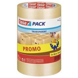 tesa 57008-00000-02 Klebeband tesapack&reg; Transparent (L x B) 66 m x 50 mm 1 St.
