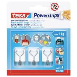 tesa tesa&reg; Powerstrips&reg; Draht-Haken S Wei&szlig; Inhalt: 1 St.