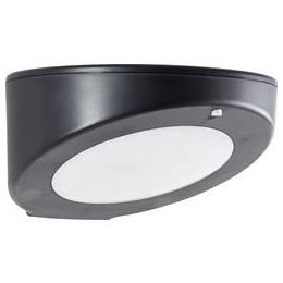 Brilliant Bardum G96924/06 LED-Au&szlig;enwandleuchte mit Bewegungsmelder 3 W LED Schwarz