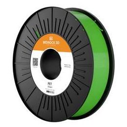 BEDROCK 3D Pet-0317a075 PET Green 1.75 mm 750 g Filament PET 1.75 mm 750 g Gr&uuml;n 1 St.