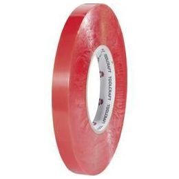 TOOLCRAFT 1397P1550C 1397P1550C Doppelseitiges Klebeband Transparent (L x B) 50 m x 15 mm 1 St.