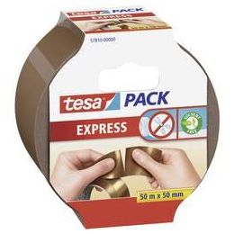 tesa EXPRESS 57810-00000-01 Packband tesapack&reg; Braun (L x B) 50 m x 50 mm 1 St.
