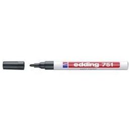 Edding 751 4-751-1-1049 Lackmarker Wei&szlig; 2 mm, 4 mm