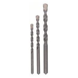 Bosch Accessories CYL-3 2608597709 Hartmetall Beton-Spiralbohrer-Set 3teilig 5 mm, 6 mm, 8 mm Zylinderschaft 1 Set