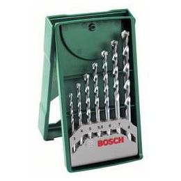 Bosch Accessories Promoline 2607019581 Stein-Spiralbohrer-Set 7teilig 3 mm, 4 mm, 5 mm, 5.5 mm, 6 mm, 7 mm, 8 mm Zylinderschaft 1 Set