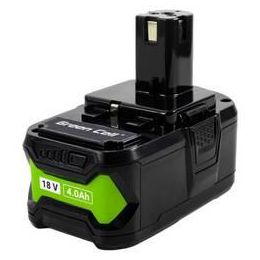 Green Cell GC-PTRY18V4 RB18L40 Werkzeug-Akku 18 V 4.0 Ah Li-Ion