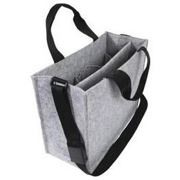 Sigel Notebook Tasche Desk Sharing Bag Classic M Synthetischer Filz Hellgrau (B x H x T) 36 x 28 x 15 cm Passend f&uuml;r maximal: 39,1 cm (15,4)