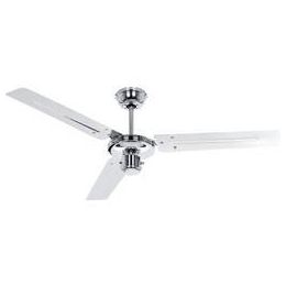 CasaFan TRISTAR-Z 120 CH Fl&uuml;gel Chrom Deckenventilator 59 W (&Oslash; x H) 122 cm x 270 mm Chrom Winterbetrieb