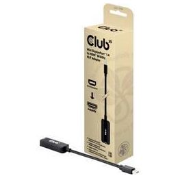 club3D CAC-1188 Mini-DisplayPort / HDMI Adapterkabel [1x Mini-DisplayPort Stecker - 1x HDMI-Buchse] Schwarz 9 cm
