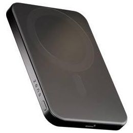 ZENS ZEPP05B/00 Powerbank 5000 mAh Qi Wireless Charging Li-Ion USB Schwarz