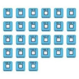testo testoterm - Messpunkte (+121 &deg;C) Temperaturmessstreifen 121 &deg;C (max.)