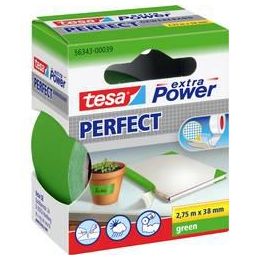 tesa PERFECT 56343-00039-03 Gewebeklebeband tesa&reg; extra Power Gr&uuml;n (L x B) 2.75 m x 38 mm 1 St.