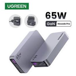 UGREEN Nexode Pro Ladeadapter 65 W USB-C&reg; Buchse, USB-C&reg; Buchse, USB-A Buchse Grau Innenbereich