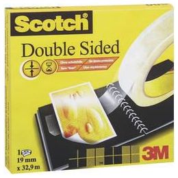 Scotch D6651222 D6651222 Doppelseitiges Klebeband Scotch&reg; 665 Transparent (L x B) 22.8 m x 12.5 mm 1 St.