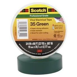 Scotch Scotch&trade; 35 SCOTCH35-19X20GN Isolierband Scotch&reg; 35 Gr&uuml;n (L x B) 20 m x 19 mm 1 St.