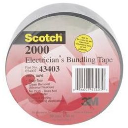 Scotch Scotch 2000 SCOTCH2000 PVC-Klebeband Scotch&reg; 2000 Grau (L x B) 46 m x 50 mm 1 St.