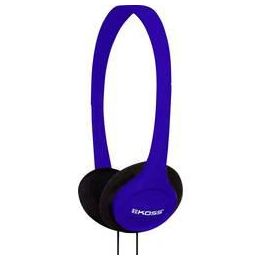 KOSS KPH7 On Ear Kopfh&ouml;rer kabelgebunden Stereo Blau HiFi