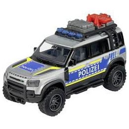 Majorette Land Rover Defender 90 Police Fertigmodell Einsatzfahrzeug Modell