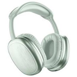 Cellularline Over Ear Headset Bluetooth&reg;, Kabellos, kabelgebunden Gr&uuml;n Lautst&auml;rkeregelung, Mikrofon-Stummschaltung