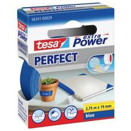 tesa PERFECT 56341-00029-03 Gewebeklebeband tesa&reg; extra Power Blau (L x B) 2.75 m x 19 mm 1 St.