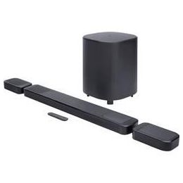 JBL Bar 1000 MK2 Soundbar Schwarz Bluetooth&reg;, inkl. kabellosem Subwoofer, Wandbefestigung, WLAN