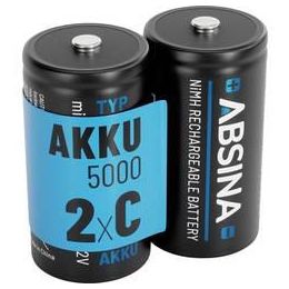 Absina Baby (C)-Akku NiMH 4500 1.2 V 2 St.