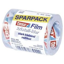 tesa 57790-00000-01 tesafilm kristall-klar Transparent (L x B) 10 m x 15 mm 3 St.