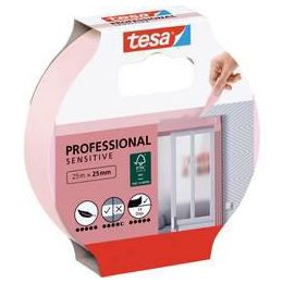 tesa PRECISION SENSITIVE 56260-00000-03 Kreppband tesa&reg; Rosa (L x B) 25 m x 25 mm 1 St.