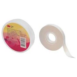 3M SCOTCH27U-12X20 Gewebeklebeband Scotch&reg; 27 Wei&szlig; (L x B) 20 m x 12 mm 1 St.