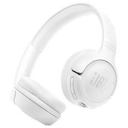 JBL Tune 530 On Ear Kopfh&ouml;rer Kabellos, Bluetooth&reg; Wei&szlig;