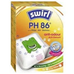 Swirl PH 86 EcoPor Anti Odour Staubsaugerbeutel 4 St.