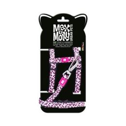 Max & Molly Urban Pets Max & Molly Katzengeschirr & eine-Leopard Pink