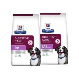 Hill's Hill's Prescription Diet i/d Sensitive Trockenfutter f&uuml;r Hunde, Adult, mit Ei und Reis zur Unterst&uuml;tzung der Verdauung 2x12 kg