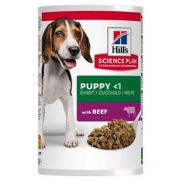 Hill's Hill's Science Plan Nassfutter Hund Welpe Rind 12x370 g