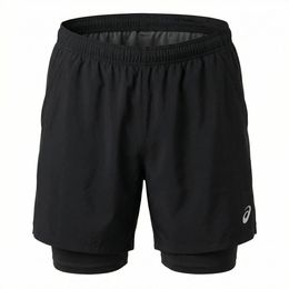 asics Road 2-N-1 5In Short Bekleidung Herren schwarz