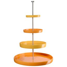 Asa etagere, 4-stufig, orange smoothie