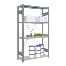 Orion Regalsysteme HVG17310XM Fachbodenregal-Grundmodul 200 kg (B x H x T) 1060 x 1750 x 335 mm Edelstahl Edelstahl Metallboden