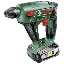 Bosch Home and Garden UneoMaxx SDS-Quick-Akku-Bohrhammer 18 V 2.5 Ah Li-Ion inkl. Akku, mit Zubeh&ouml;r, inkl. Koffer