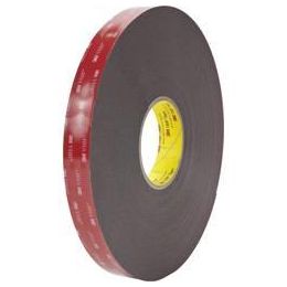 3M 5962F/1233 Doppelseitiges Klebeband Schwarz (L x B) 33 m x 12 mm 1 St.