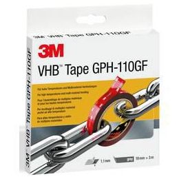 3M GPH-110F19-3 Klebeband Grau (L x B) 3 m x 19 mm 1 St.