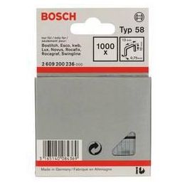 Bosch Accessories 2609200236 Feindrahtklammern Typ 58 1000 St. Abmessungen (L x B) 10 mm x 13 mm