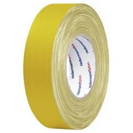 HellermannTyton HTAPE-TEX-YE-19x50 712-00502 Gewebeklebeband HelaTape Tex Gelb (L x B) 50 m x 19 mm 1 St.